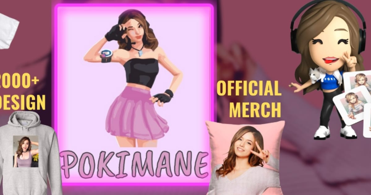 Pokimane Merchandise Store - The United States of America | about.me