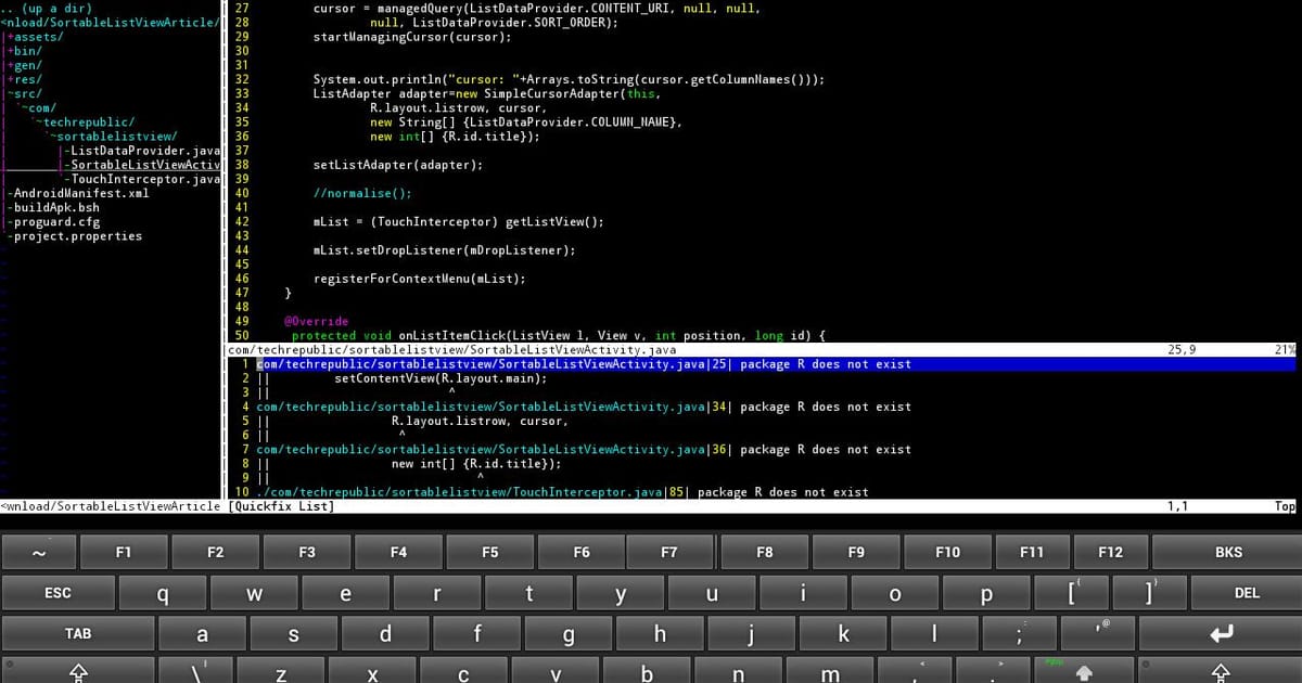 Programmers Keyboard | about.me