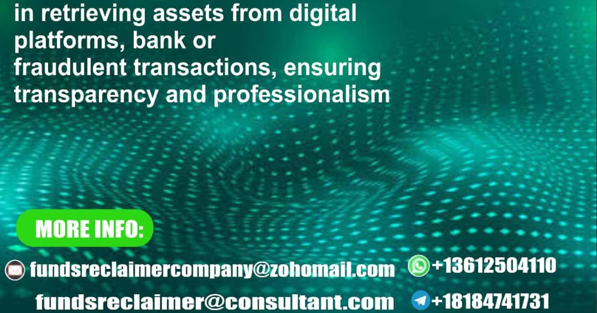 RETRIEVE YOUR SCAMMED USDT WITH FUNDS RECLAIMER COMPANY - Houston | about.me