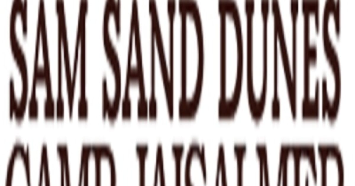 Sam Sand Dunes Safari Jaisalmer - near Nehru Park, beside Hanuman ...