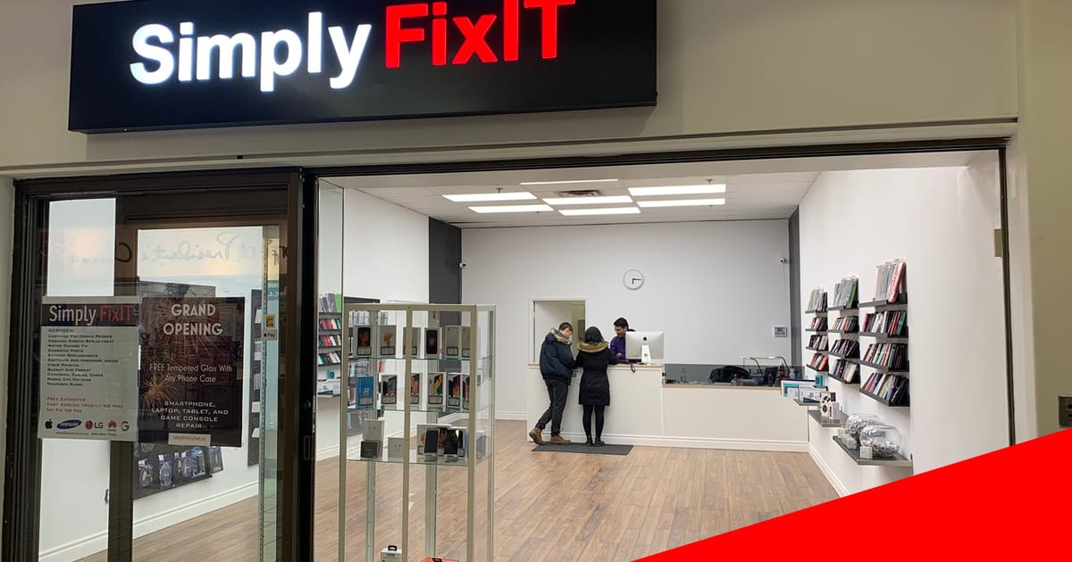 SimplyFixIT Waterloo - 75 King St S Unit 31B, Waterloo, ON N2J 1P2 ...