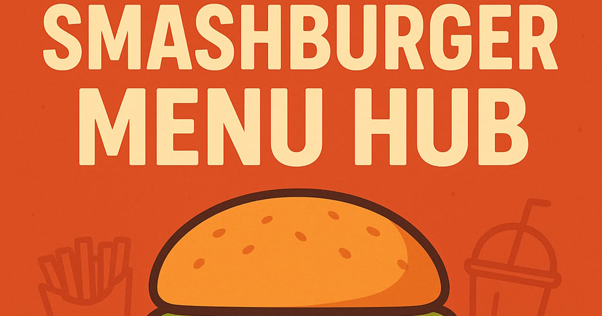 Smashburger Menu Hub - Denver | about.me