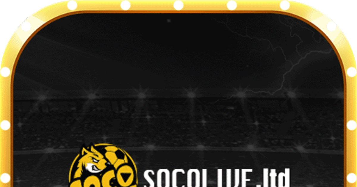 Socolive - Kênh t rực tiếp bóng đá Socolive TV - 12 Đ. Số 33, P. Bình An, Quận 2, Thành phố Hồ ...
