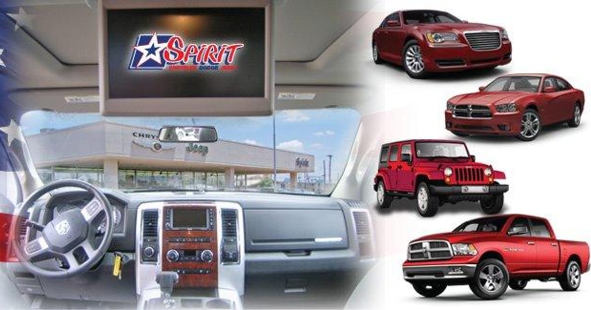 Spirit Automotive Chrysler Dodge Jeep Ram - Lubbock, TX, Spirit ...