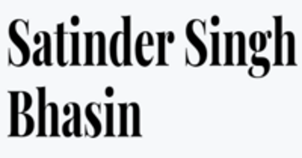 Satinder Singh Bhasin - New Delhi | about.me