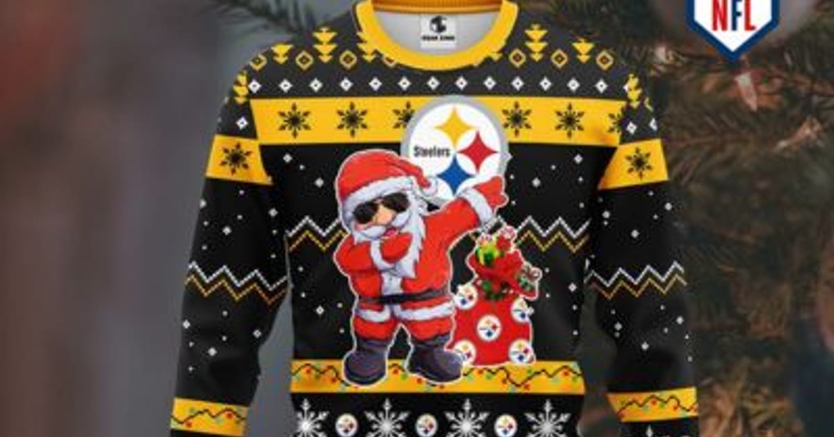Pittsburgh Steelers Ugly Christmas Sweater | about.me