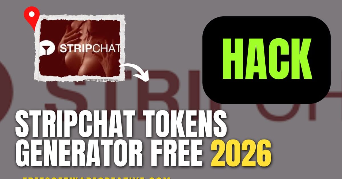Stripchat Tokens Generator stripchat tokens Hack 2026 | about.me