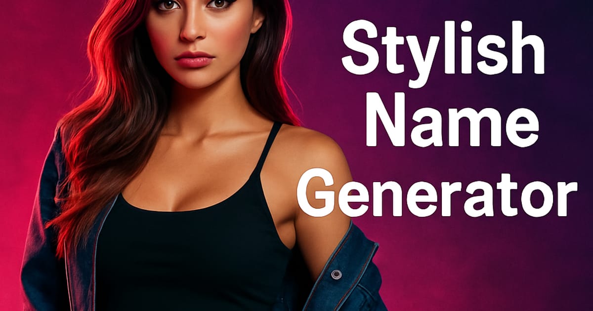 STYLISH NAME GENERATOR - INDIA | about.me