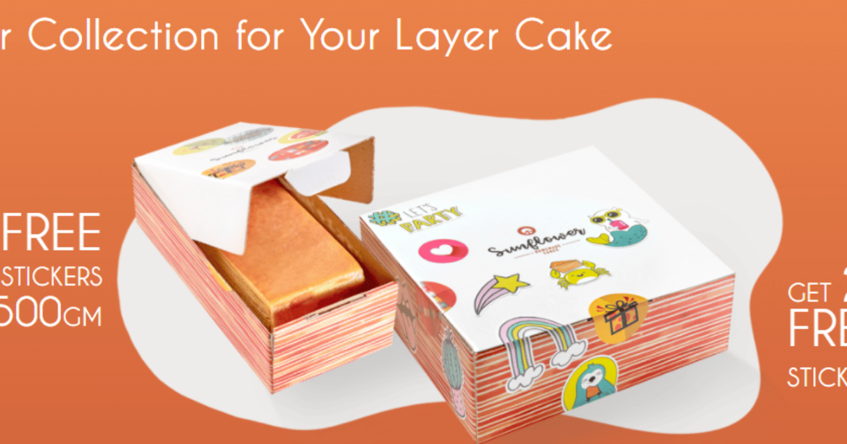 Sunflower Layer Cake - Malaysia, Penang | about.me
