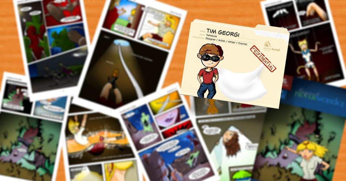 Tim Georgi - Orem, UT, Atomicfoxtail Comics, Bachelor of Fine Arts - 2009, Utah Valley ...