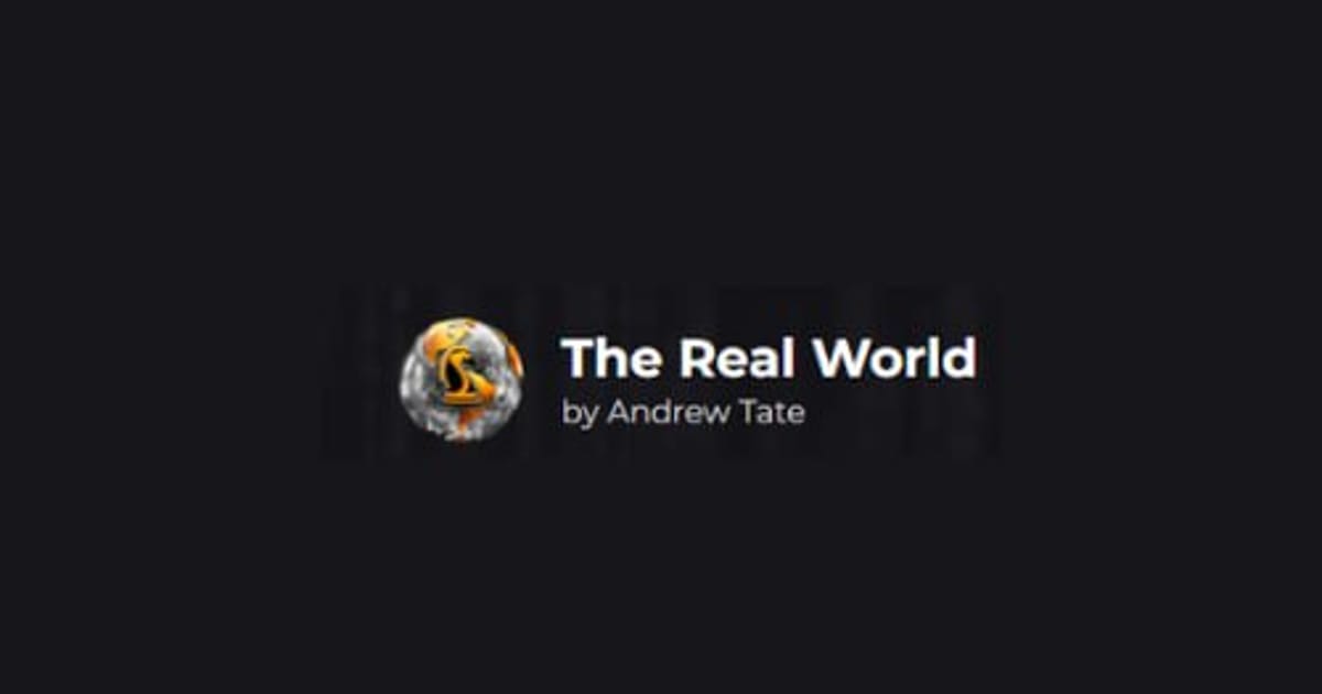 real world logo