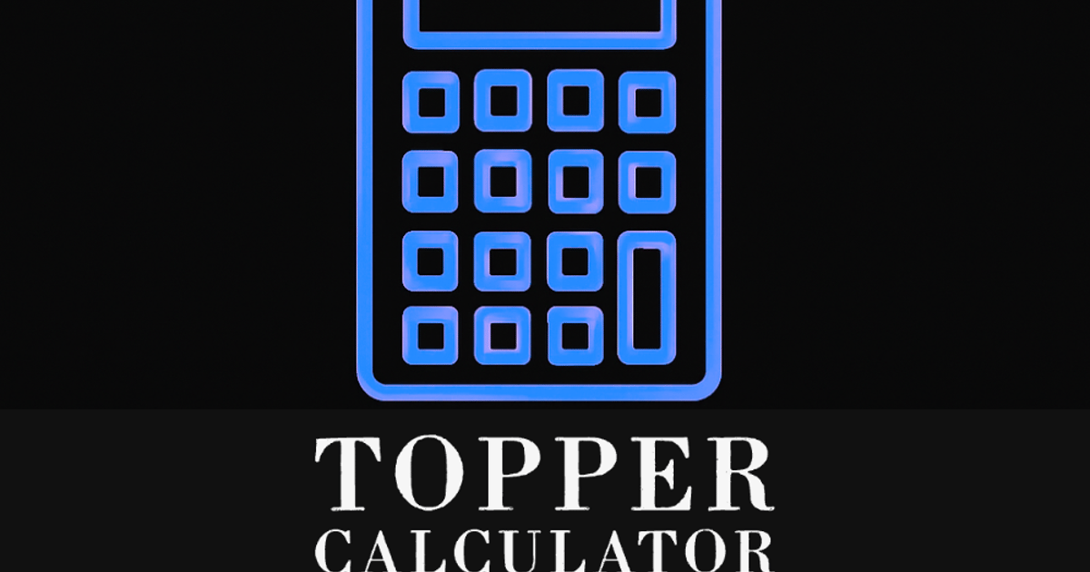 Topper Calculator - Bathinda, Punjab, India | about.me