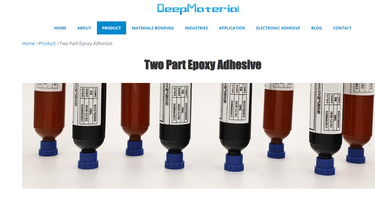 Two Part Epoxy Adhesive - HuiZhou City,GuangDong Province, China | about.me