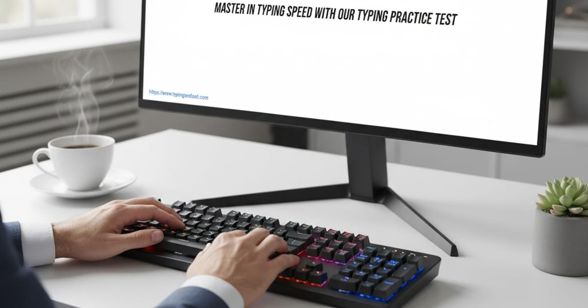 typing test fast - india | about.me