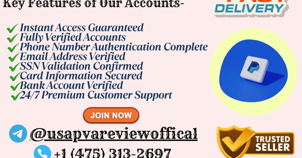 Buy Verified PayPal Accounts - Boston | about.me